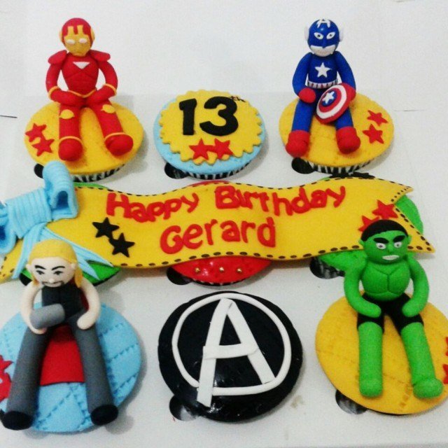 10 Tema Cupcake Ulang Tahun Kesukaan Anak Laki